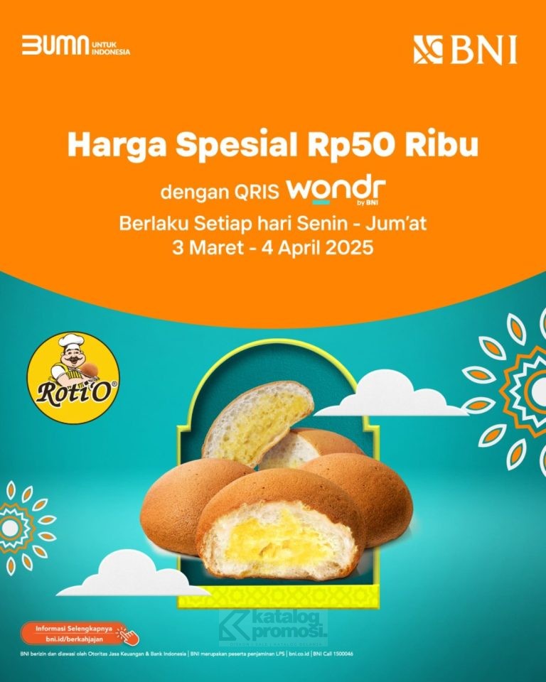 Promo Roti'O Terbaru September 2025