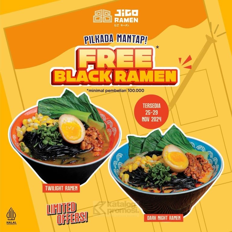 Promo Jigo Ramen Terbaru December 2025