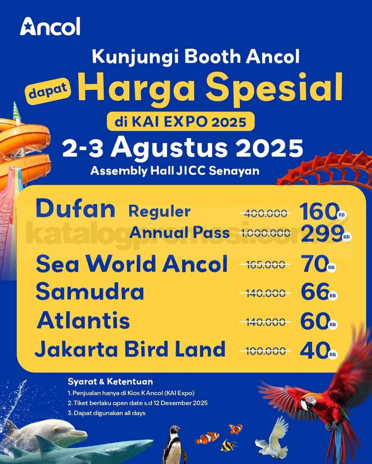 Promo Ancol KAI EXPO 2025 Harga Tiket Mulai Rp40.000 • SoPasti.Com
