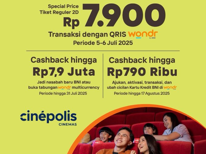 Promo Cinepolis Terbaru August 2025
