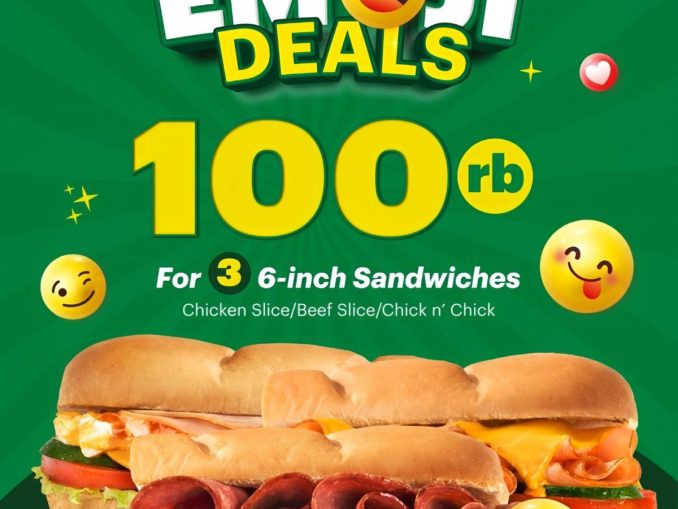 Promo Subway Terbaru December 2025