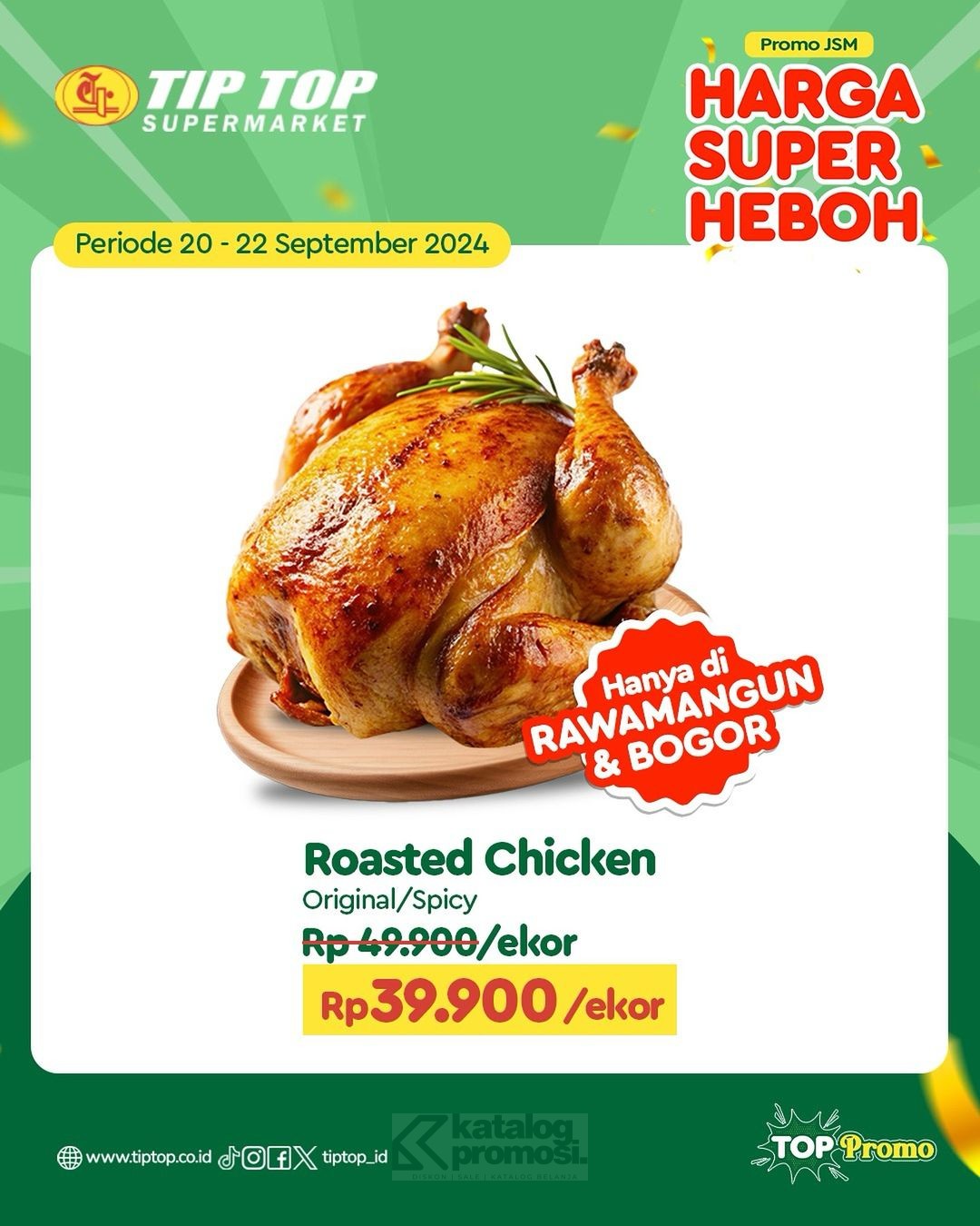 Promo JSM TIP TOP Swalayan 20-22 SEPTEMBER 2024 • SoPasti.Com