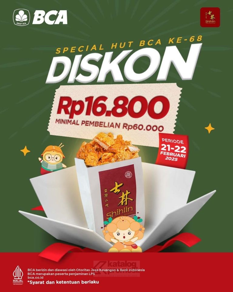 Promo Shihlin Terbaru October 2025