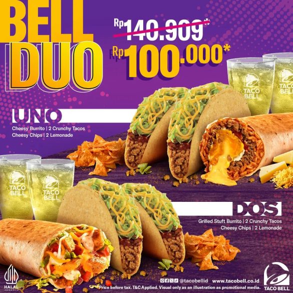 Promo Taco Bell January 2025 Terbaru Hari ini