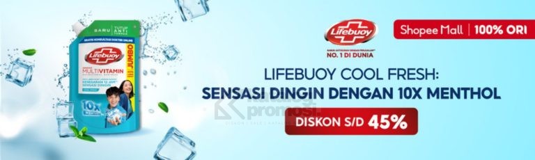 BARU! Lifebuoy Cool Fresh kini Tersedia di Shopee Harga Diskon ...