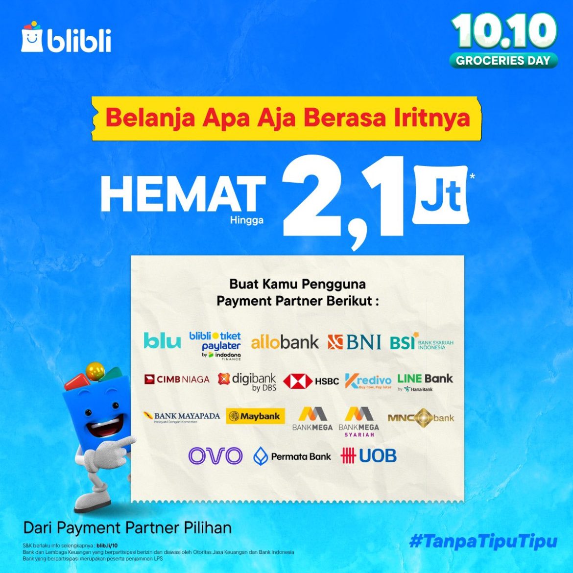 Belanja Apa Aja di Blibli 10.10 Groceries Day Lebih Hemat dengan ...