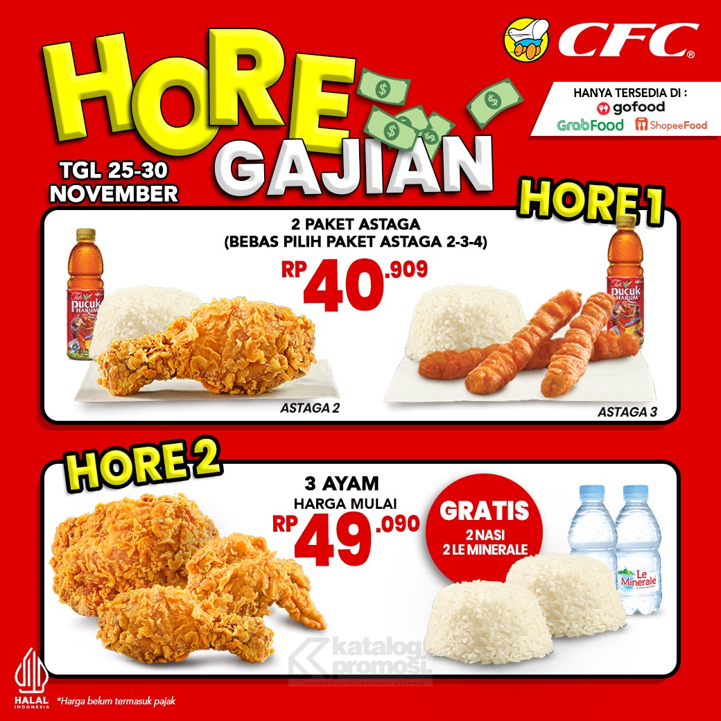 Promo CFC Terbaru December 2025