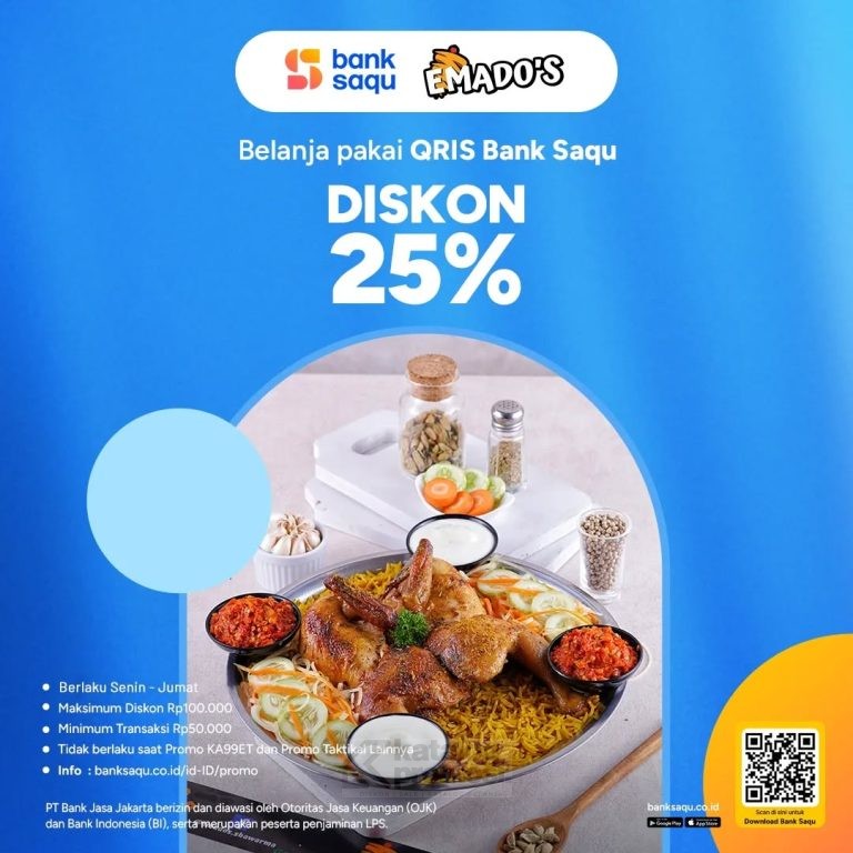 Promo Bank Saqu February 2025 Terbaru Hari ini
