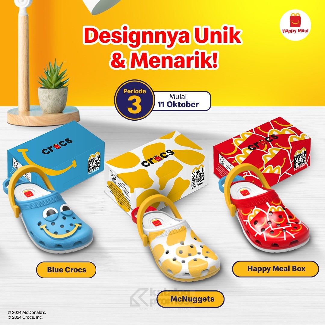 Promo MCDONALDS HAPPY MEALS CROCS • SoPasti.Com