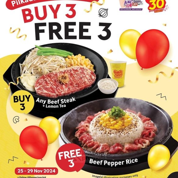 Promo Pepper Lunch Terbaru January 2026