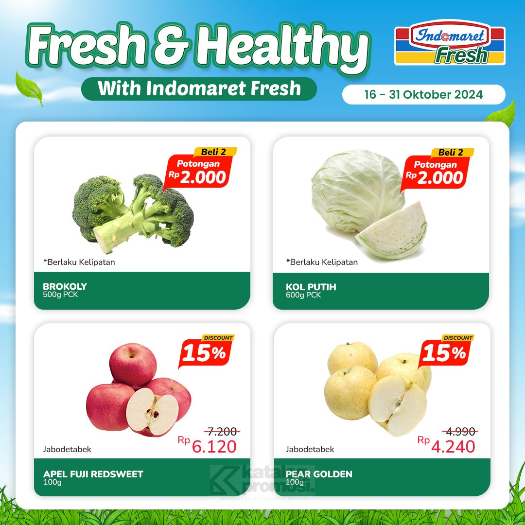PROMO INDOMARET FRESH 16-30 OKTOBER 2024 • SoPasti.Com