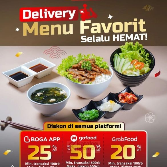 Promo Online Delivery Terbaru November 2025