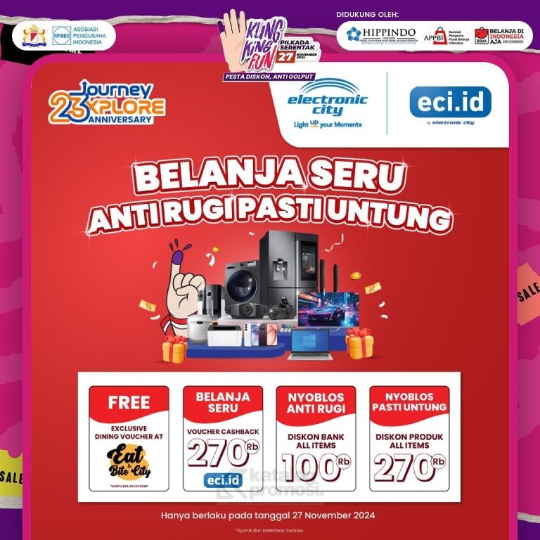 Promo Electronic City Terbaru September 2025