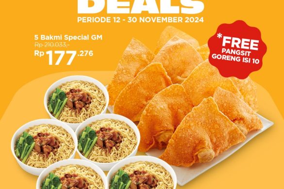 Promo Bakmi GM Terbaru November 2025