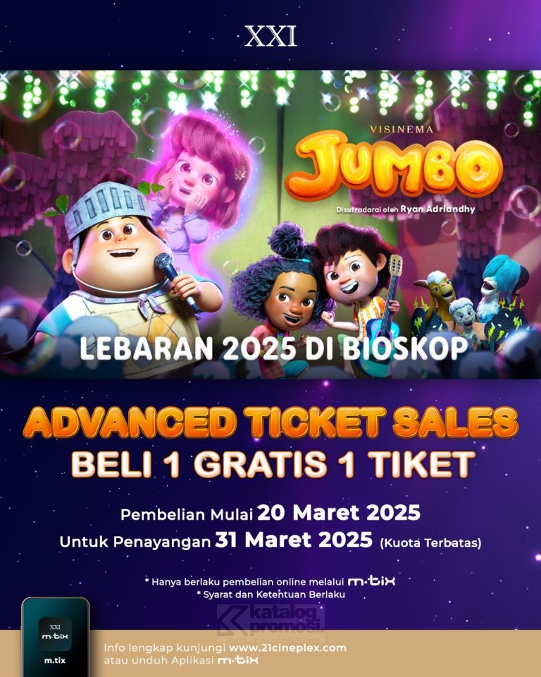 Promo Cinema XXI Terbaru August 2025