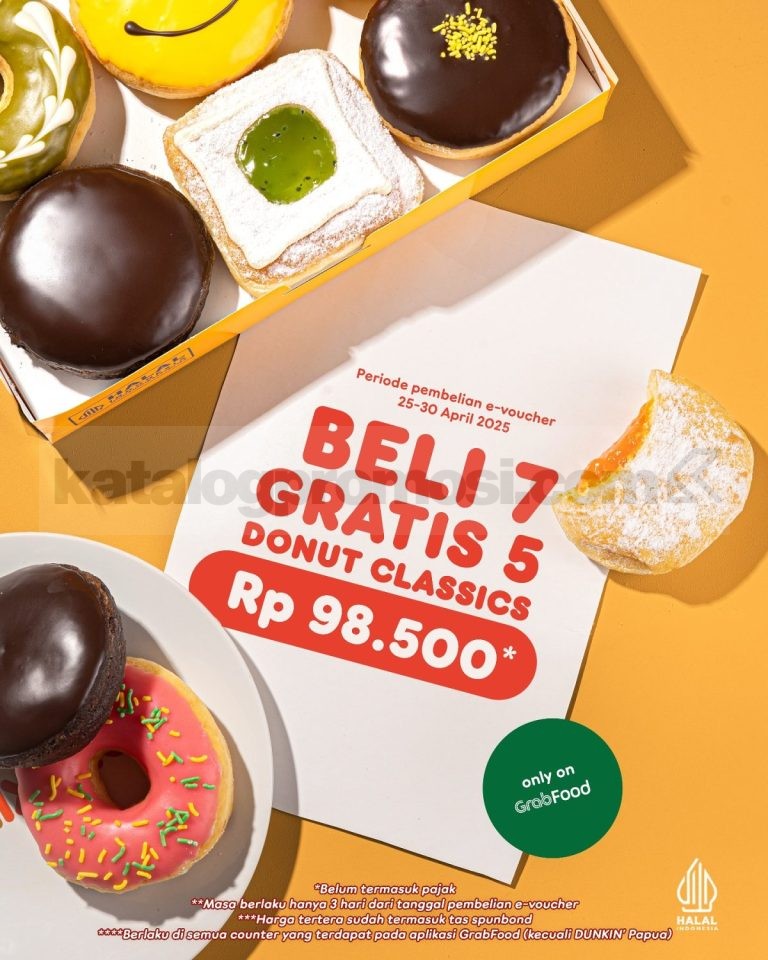 Promo Dunkin Donuts Terbaru May 2025