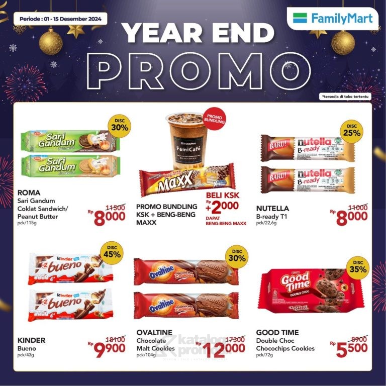 Promo Familymart Terbaru January 2026