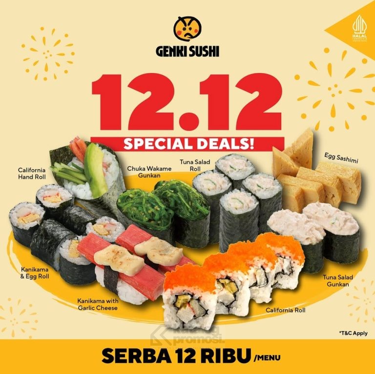 Promo Genki Sushi Terbaru December 2025