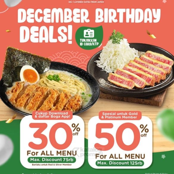 Promo Promo Birthday Treats Terbaru December 2025