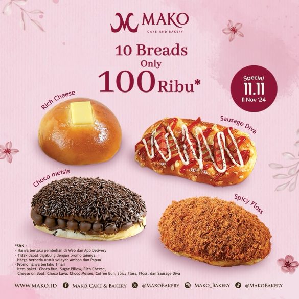 Promo Mako Bakery Terbaru May 2025