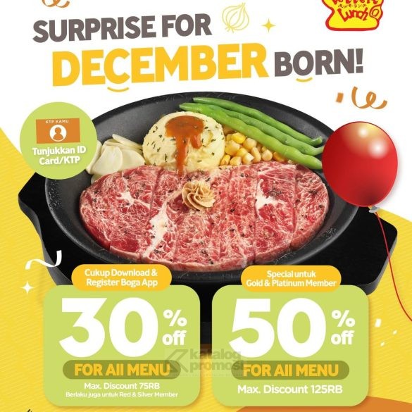 Promo Pepper Lunch Terbaru January 2026