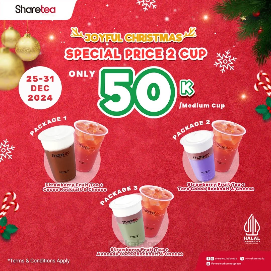 Promo Share Tea Terbaru May 2026