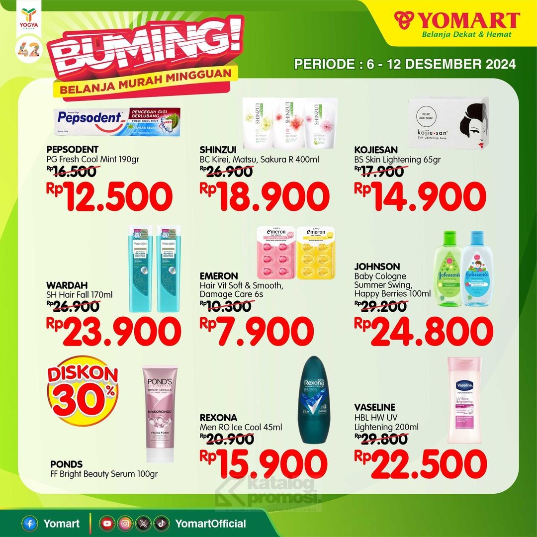 Promo JSM Yomart BUMING 26 DESEMBER - 01 JANUARI 2026