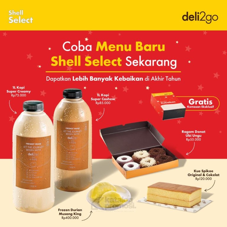 Promo Shell Select deli2go Terbaru September 2025