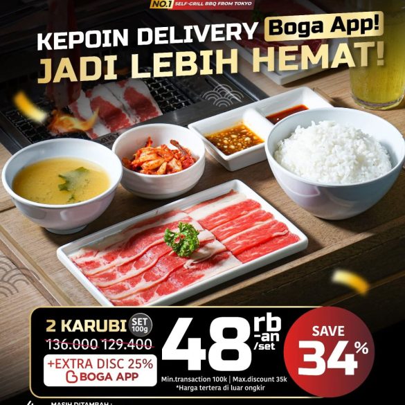 Promo Yakiniku Like February 2025 Terbaru Hari ini
