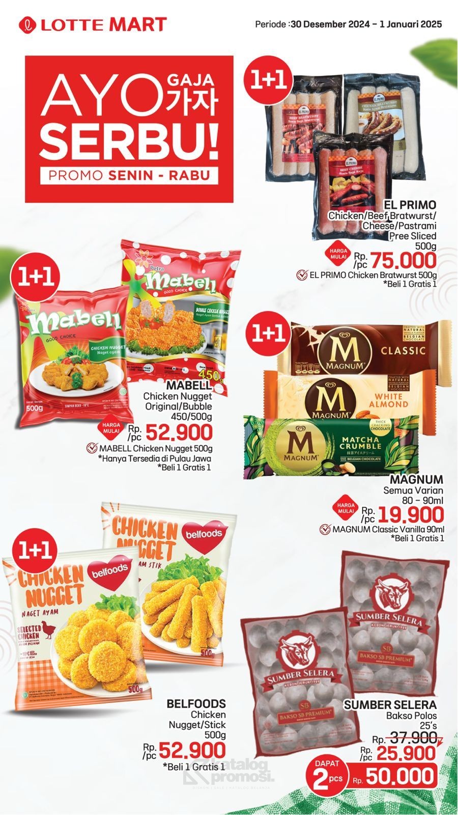 Promo LOTTEMART WEEKDAY SERBU 30 DESEMBER 2024 – 01 JANUARI 2025 ...