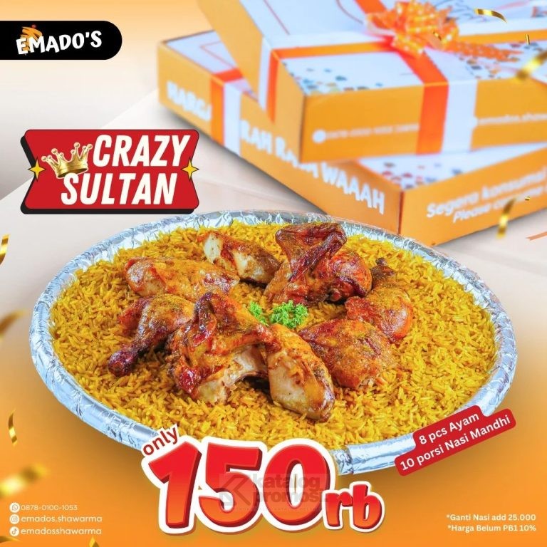 Promo Emados Shawarma March 2025 Terbaru Hari ini
