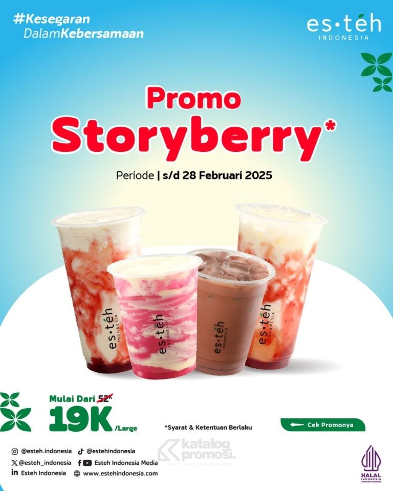 Promo Esteh Indonesia Terbaru December 2025
