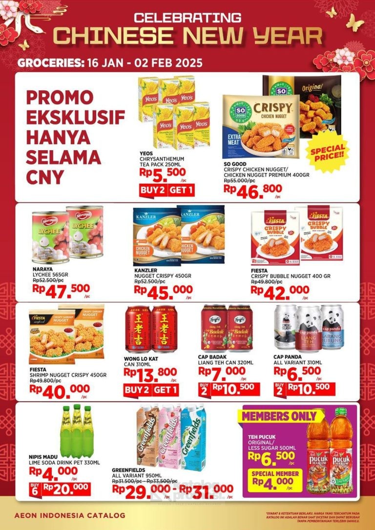 Promo Aeon Store Indonesia Katalog Terbaru 16 Januari - 02 Februari 2025