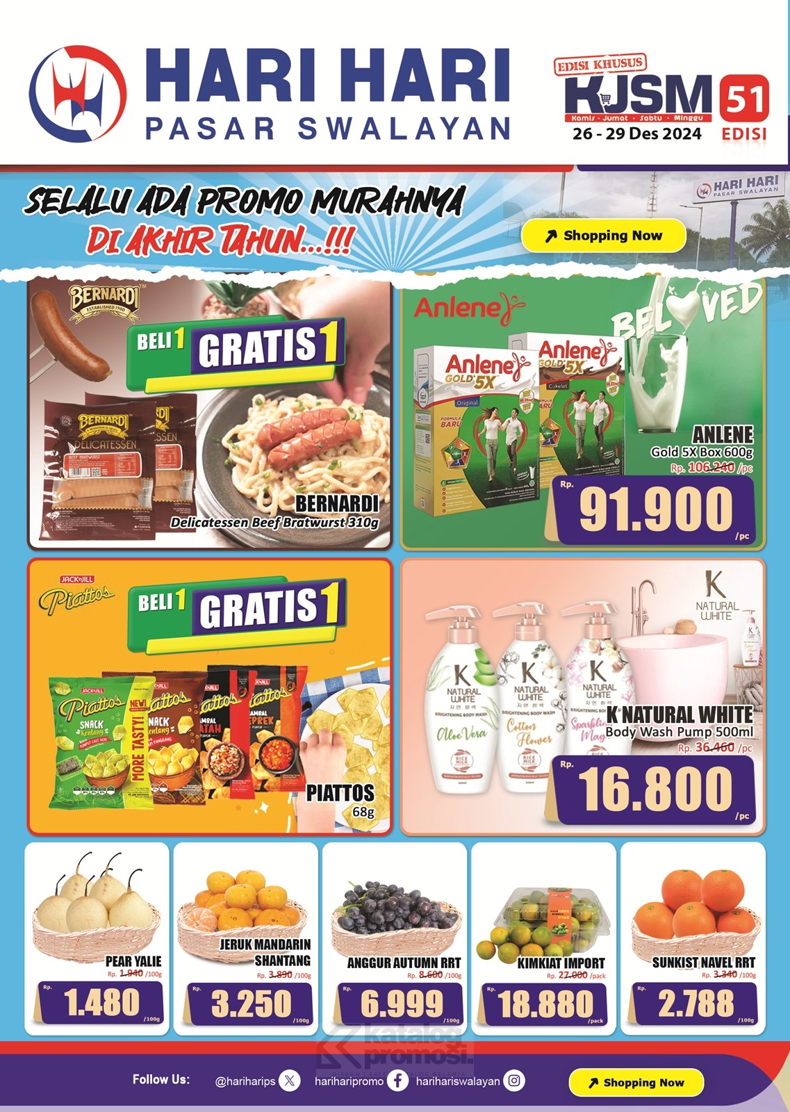 Promo JSM Hari Hari Swalayan 26-29 DESEMBER 2024 • SoPasti.Com