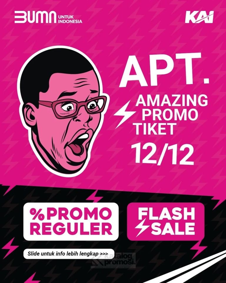 Promo KAI Birthday Sale HUT ke-80 Tiket Mulai Rp. 80.000