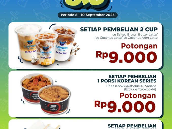 Promo Lawson Terbaru September 2025