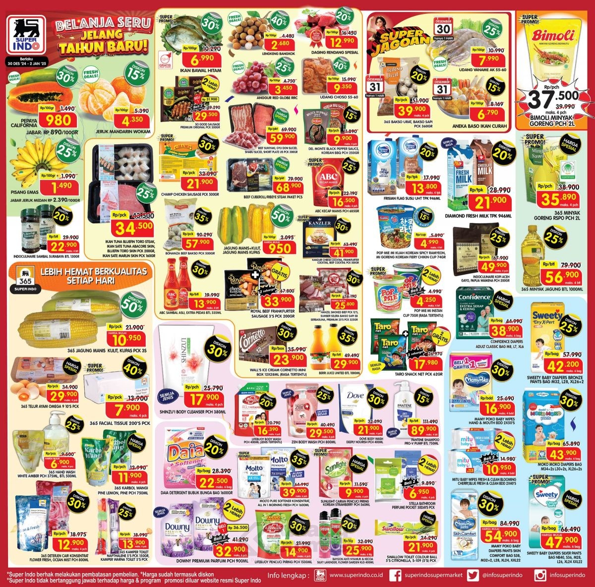 Promo Promo Weekday January 2025 Terbaru Hari ini