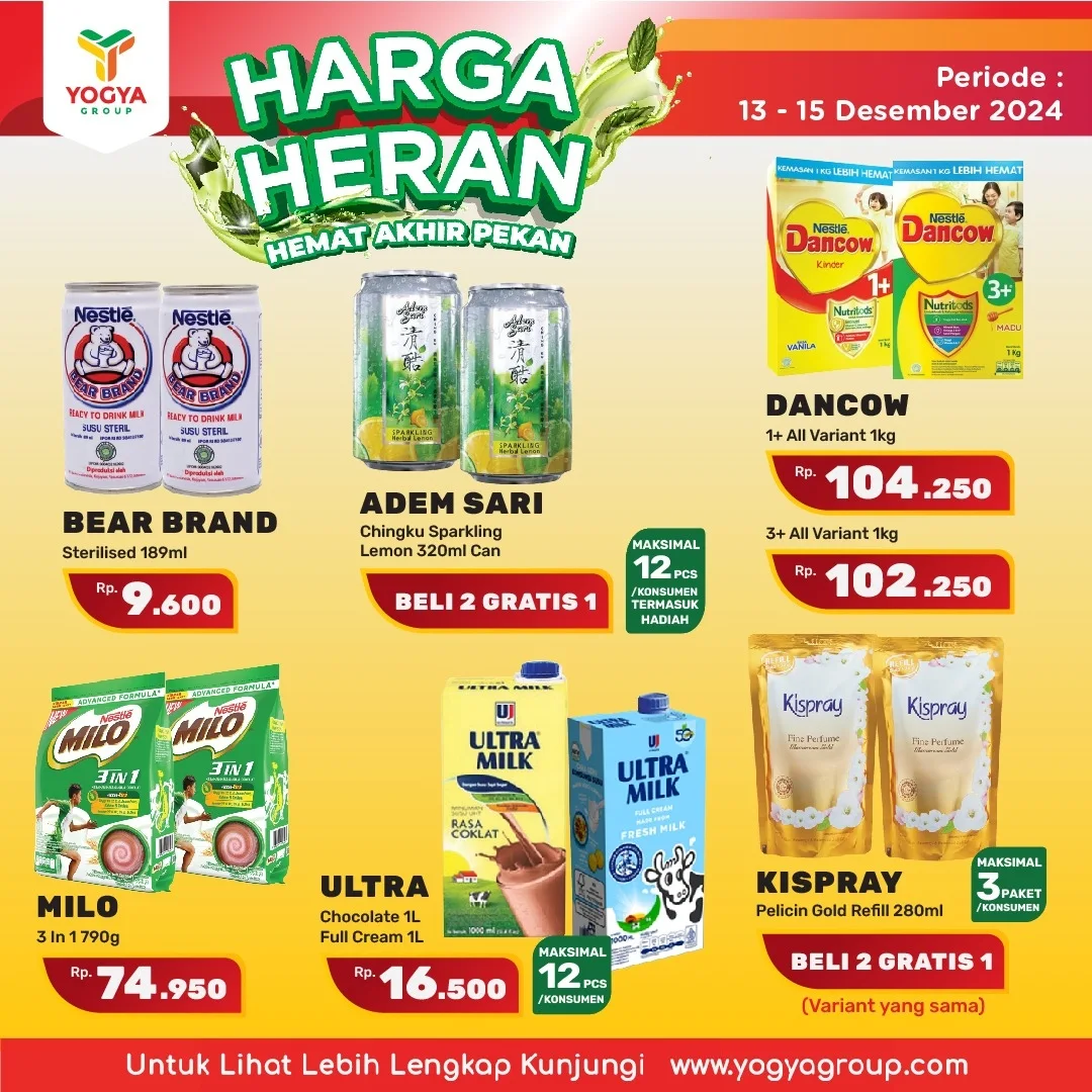 Promo JSM TOSERBA YOGYA HARGA HERAN 13-15 DESEMBER 2024 • SoPasti.Com