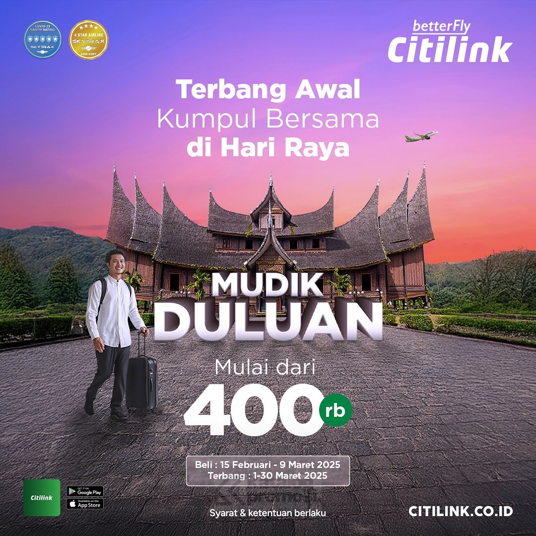 Promo Citilink Terbaru April 2026