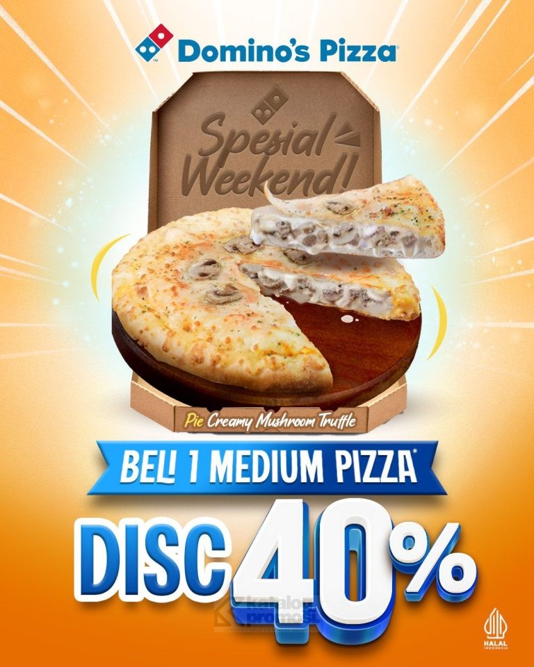 Promo Domino's Pizza Terbaru May 2025