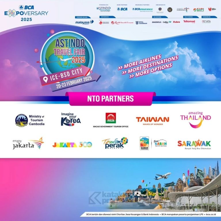 ASTINDO TRAVEL FAIR 2025 di ICE BSD Tangerang