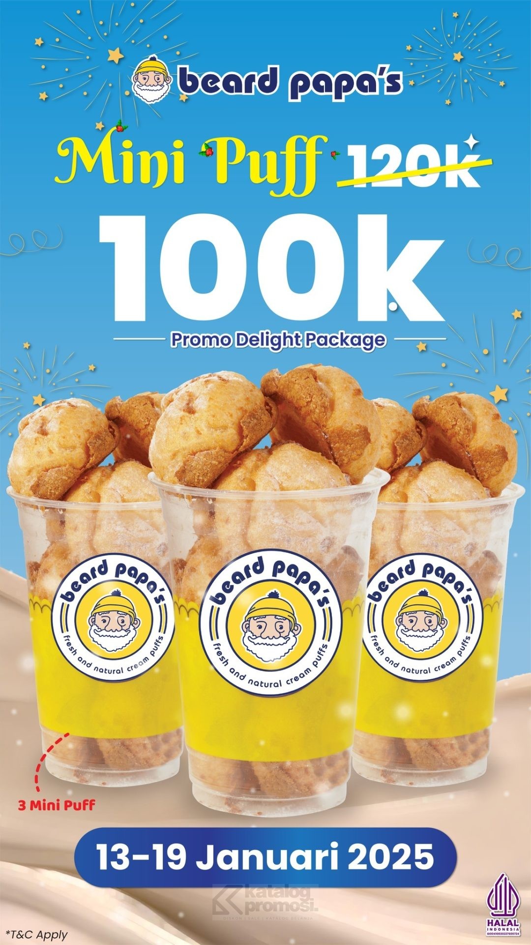 Promo Beard Papa’s Delight Packages Diskon Hingga 40% Harga Mulai Rp ...