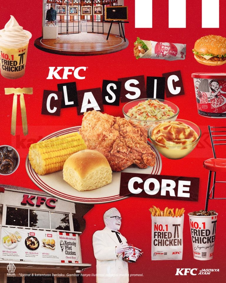 Promo KFC Classic Combo mulai Rp. 51ribuan