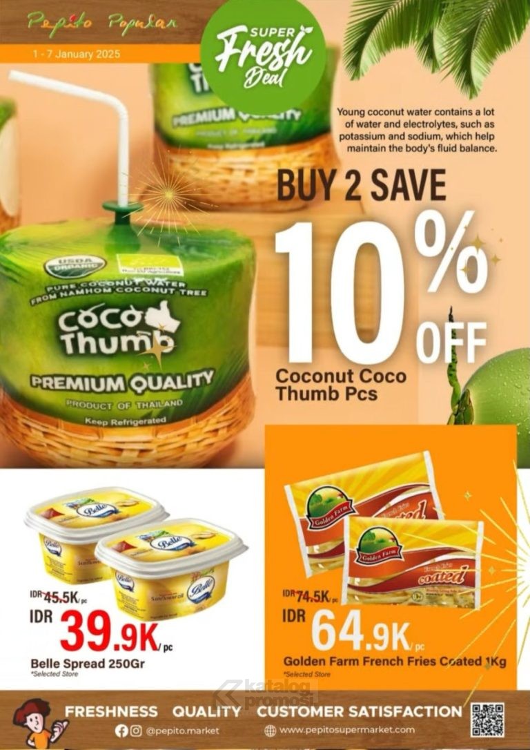 Promo Pepito Market Bali Terbaru November 2025