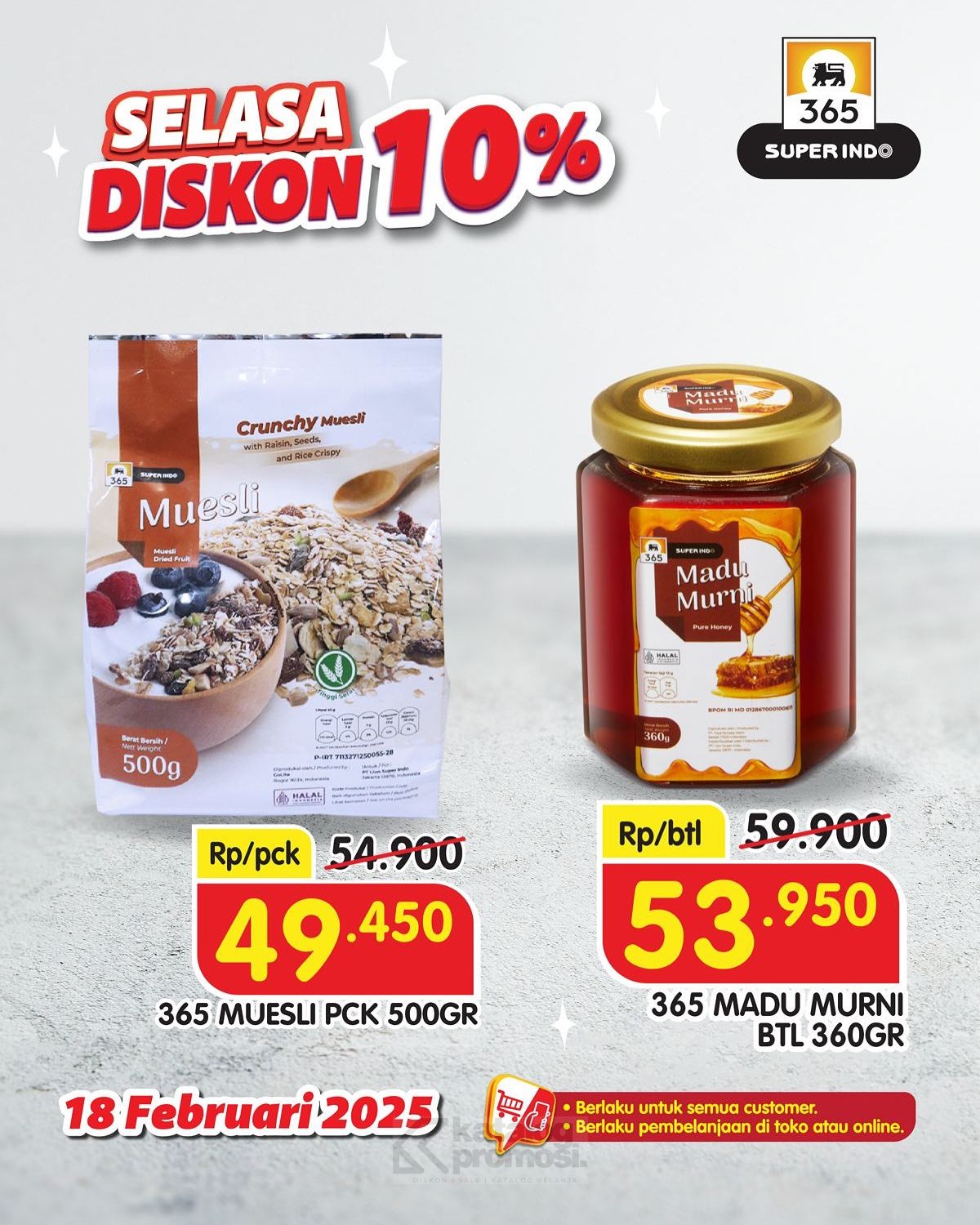 Promo SuperIndo Selasa Extra Diskon 10% untuk Produk Pilihan*