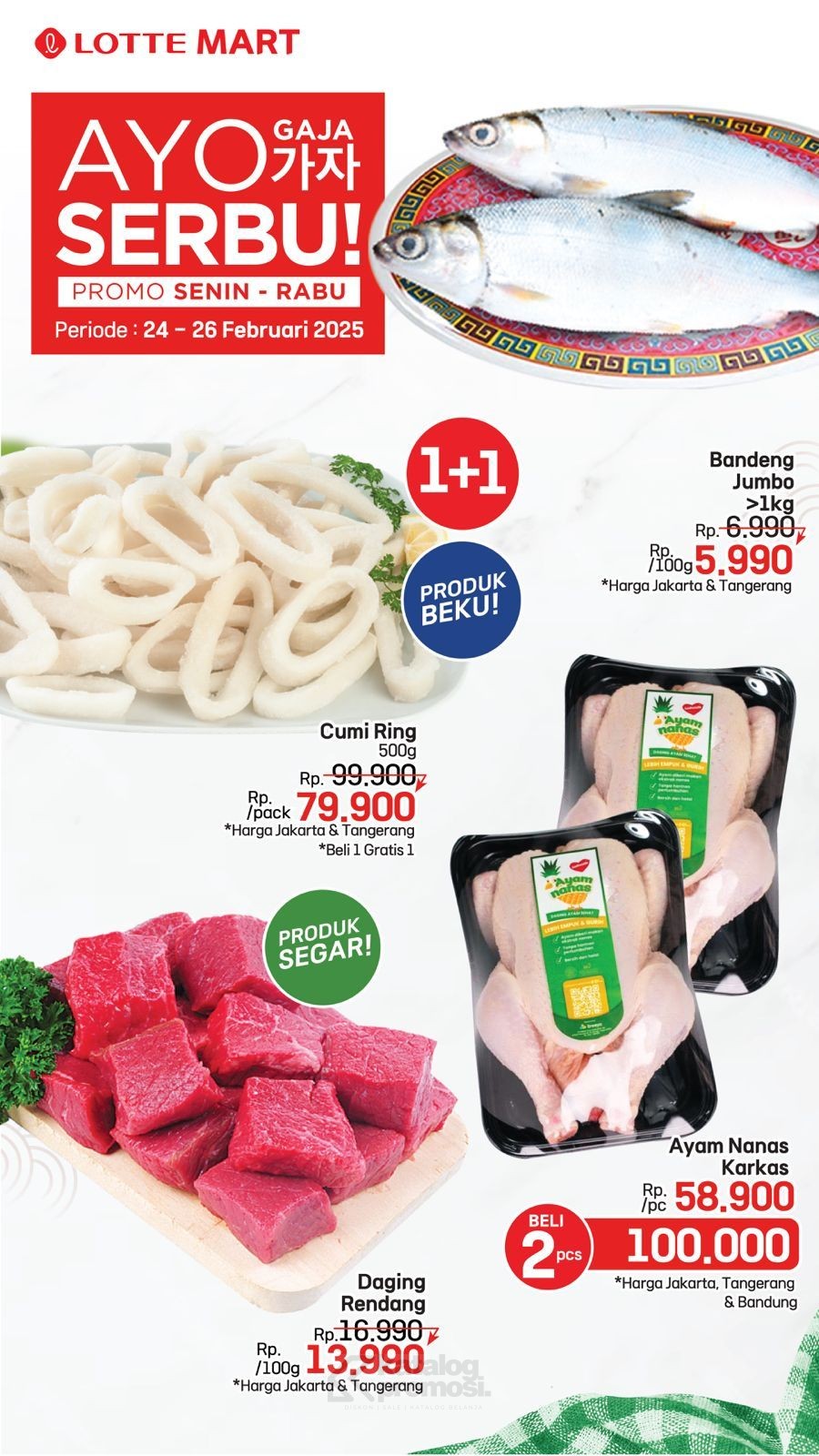 Promo LOTTEMART WEEKDAY SERBU 24-26 Februari 2025 • SoPasti.Com