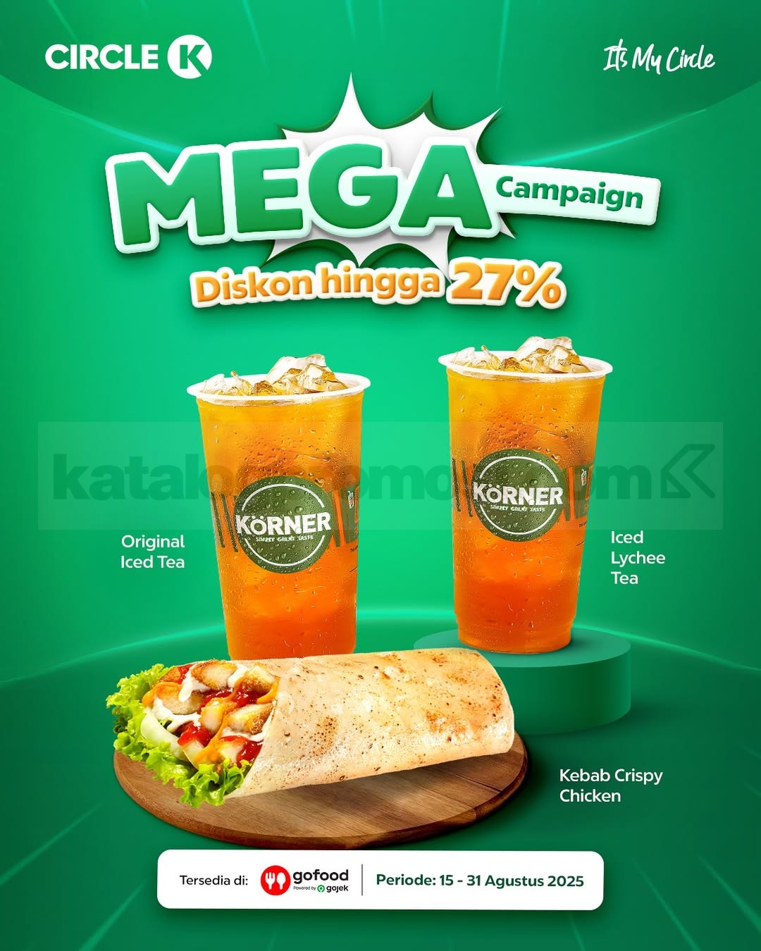Promo Circle K GoFood Mega Campaign Diskon Hingga 27%