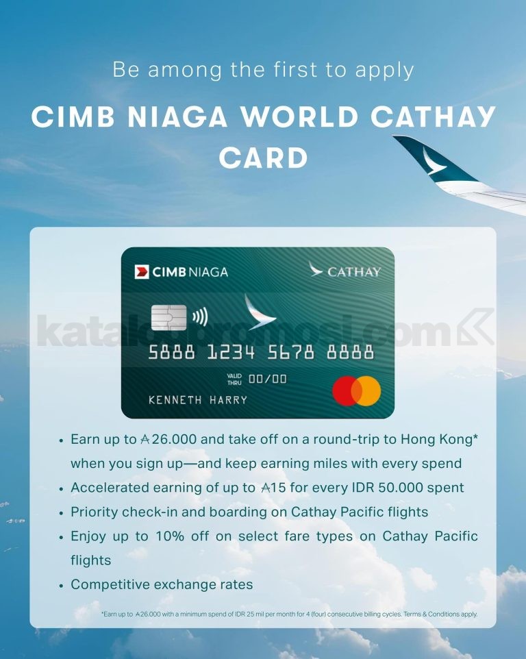 CIMB Niaga Cathay Travel Fair 2025 serentak di 3 Kota