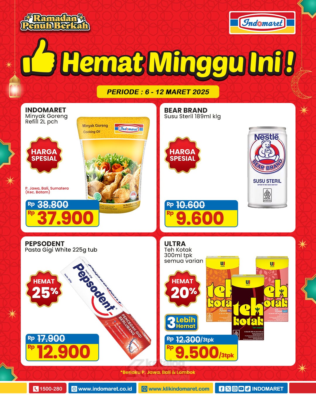 PROMO INDOMARET Hemat Minggu ini 06 – 12 MARET 2025 • SoPasti.Com