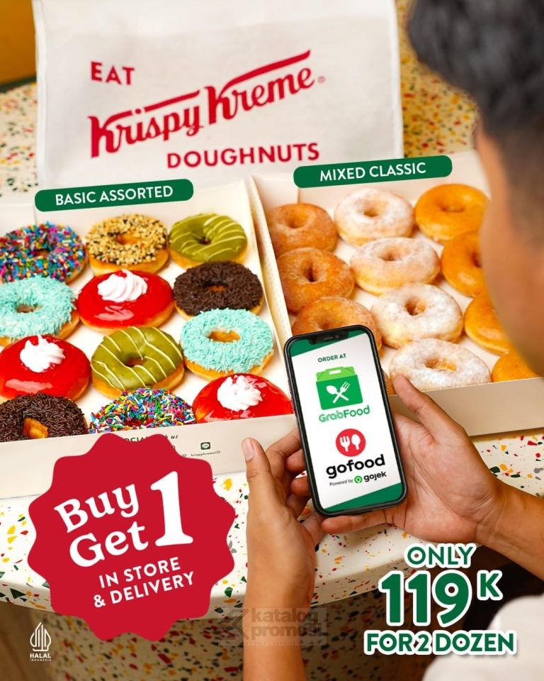 Promo Krispy Kreme Terbaru October 2025